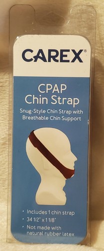 Carex CPAP Snug-Style Chin Strap w/ Breathable Support One Size C13400 ...