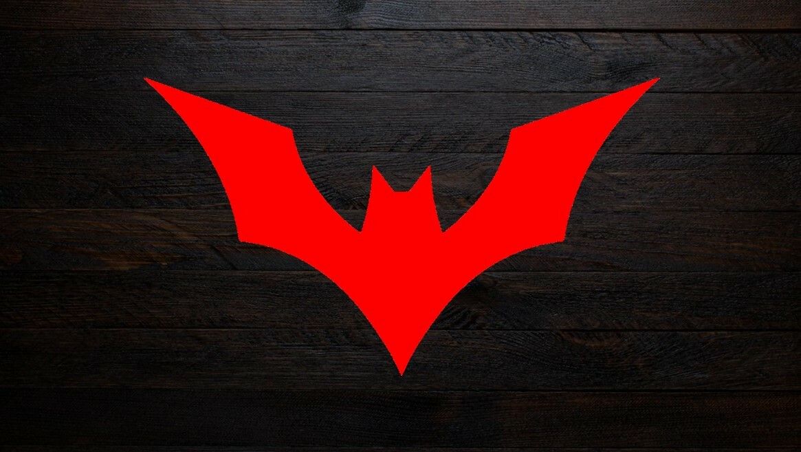 Batman Beyond Symbol Outline