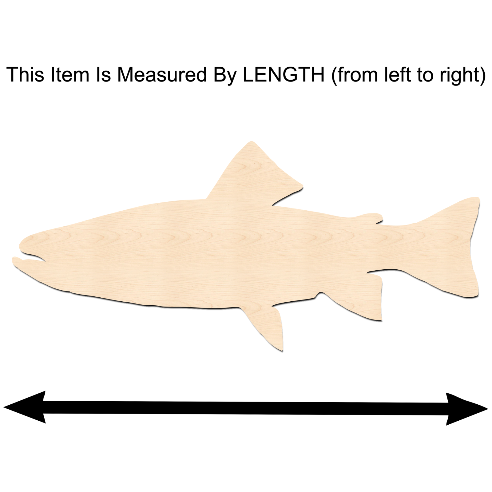 Brook Trout Shape-Wooden Brook Trout Cutout | eBay