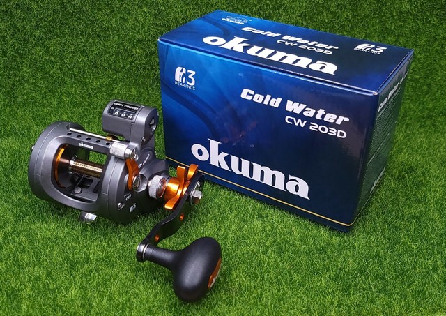 Okuma CW-203D Cold Water Linecounter Trolling Reel for sale online | eBay