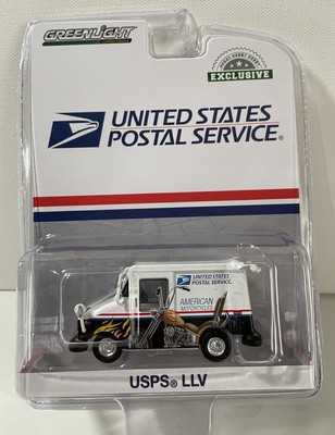 Greenlight Hobby USPS LLV American Motorcycles Diecast Mail Truck | eBay