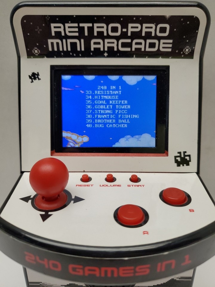 Nifty Retro Pro Mini Arcade 240 Games In One | eBay