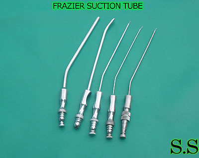 7-FRAZIER SUCTION TUBE 6-12 Fr Surgical ENT Instrument | eBay