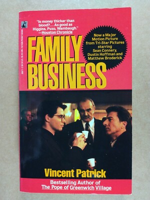 Family Business Vincent Patrick Movie-Tie In Dustin Hoffman vintage ...