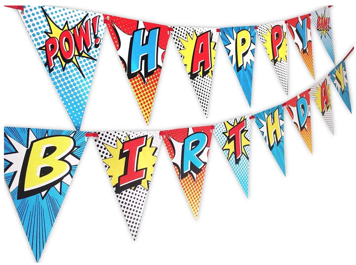 Happy Birthday Pennant Banner Clip Art