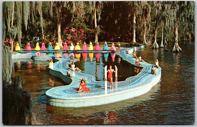 Esther Williams Swimming Pool, Cypress Gardens, Florida - Postcard | eBay