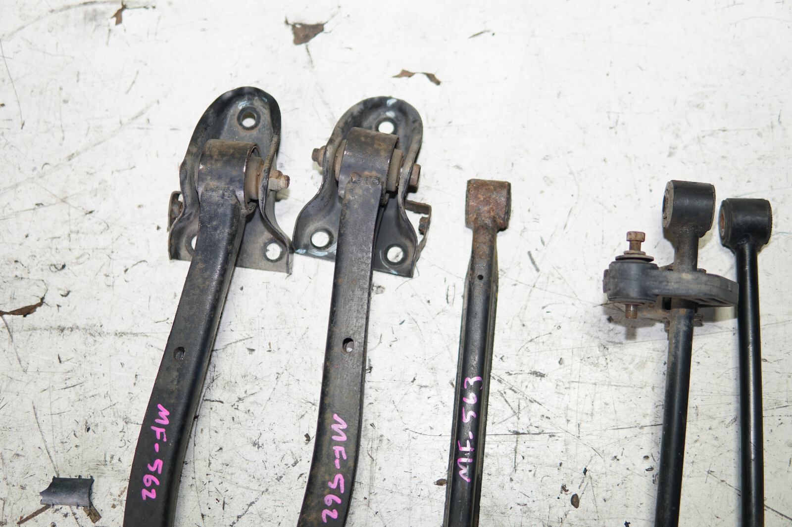 JDM Subaru Impreza WRX STI Rear Lower Control Arms Lateral Links Arm 02 ...