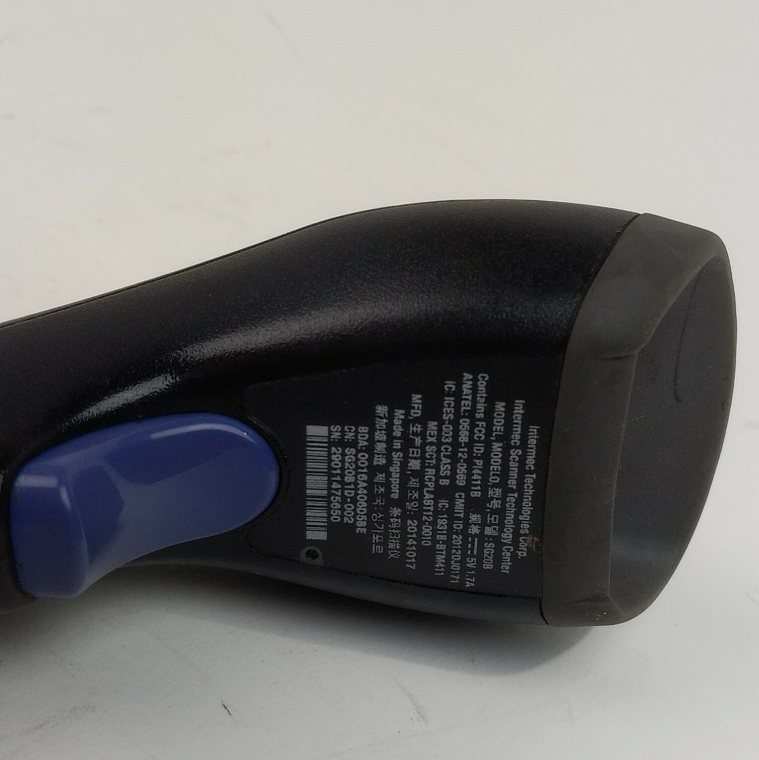 Intermec SG20B Handheld Barcode Scanner TESTED WORKING NO CORD | eBay