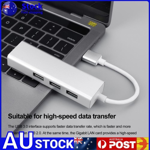 PC Internet USB USB3.0 Ethernet USB Adapter Aluminum Alloy for Laptop ...