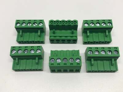 Phoenix Connector Phoenix Contact Audio Speaker Amp 5 Pin 5.08mm Lot of ...