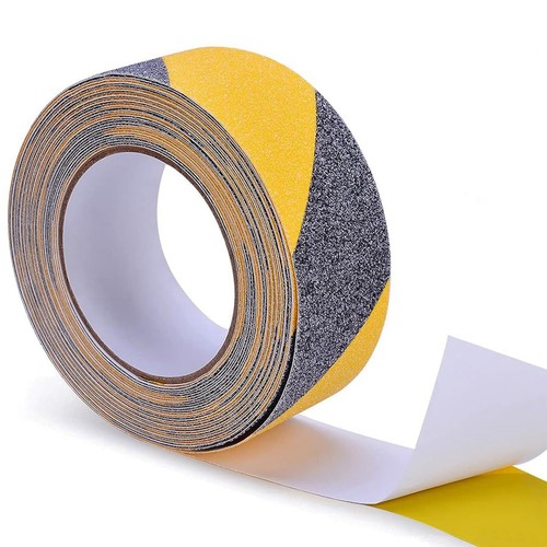 2 Inch X 32.8ft Non Slip Safety Grip Tape for Stairs Steps Black/Yellow ...