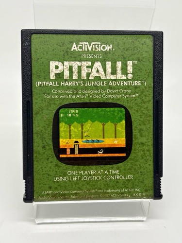 Vintage 1982 PITFALL Game Atari 2600 Video Cartridge Activision | eBay