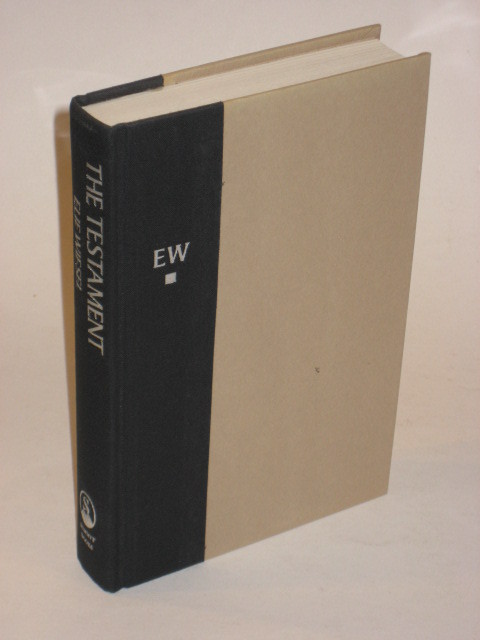 Elie Wiesel THE TESTAMENT Summit Books 1st Ed 1981 9780671448332 | eBay