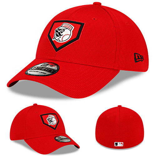 New Era Cincinnati Reds 3930 Stretch Fit Baseball Hat MLB21 League Club ...