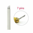 Microblading 7/9/11/12/14/16 18U Needles Permanent Manual Eyebrow ...