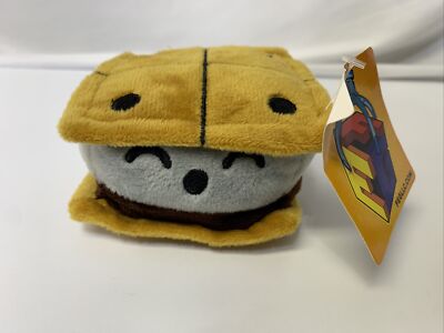 Ideal Toys Direct Burnt Smores Plush Campfire S’Mores Happy Smiling ...
