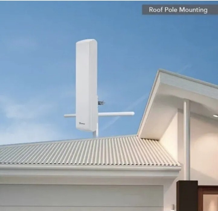 Antop Big Boy AT402BV Flat-Panel Smartpass-Amplified Indoor/Outdoor ...