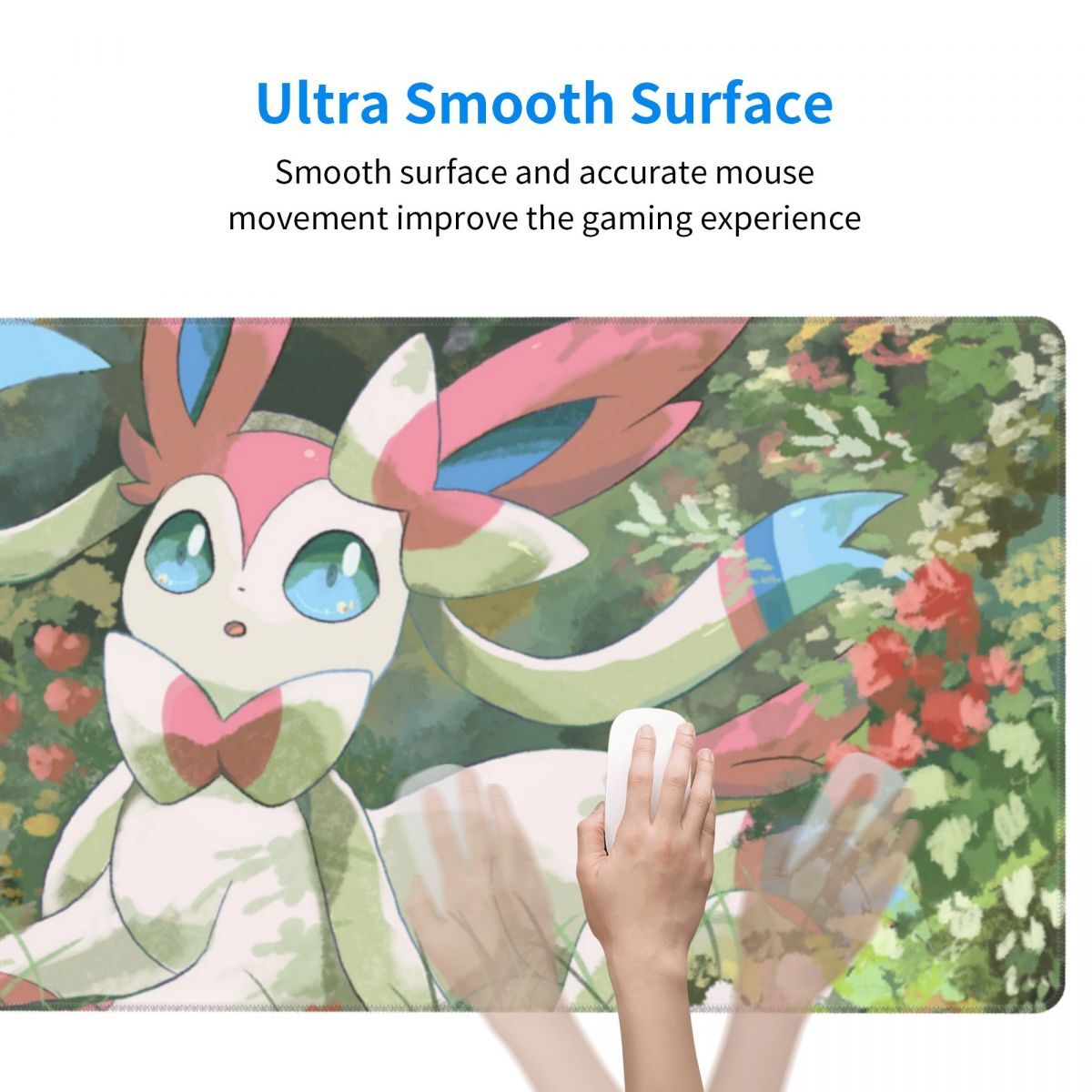 Sylveon - Board Game Pokemon Playmat Games Mousepad Play Mat of TCG 225456 | eBay