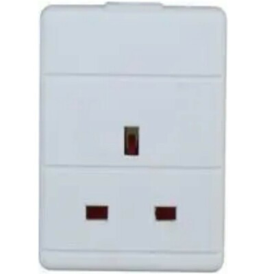 TRAILING 13A SINGLE EXTENSION SOCKET BLOCK 1 GANG / WAY WHITE | eBay UK