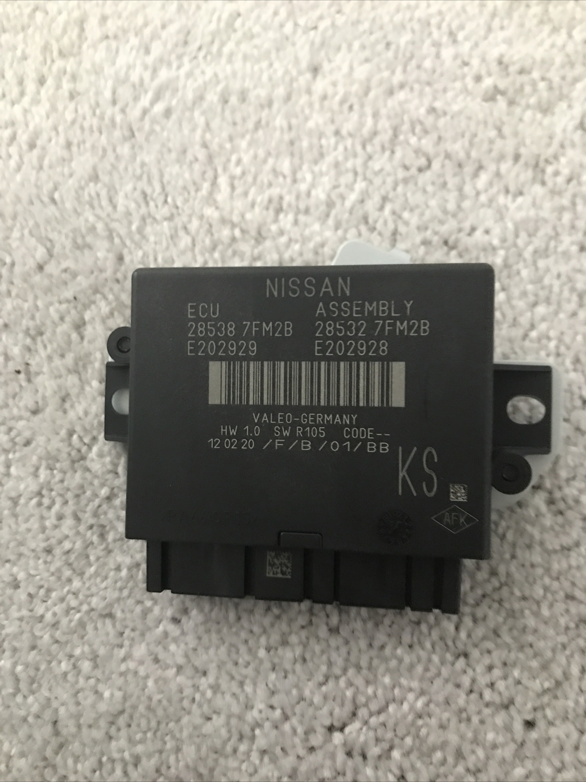 2019 Nissan Rogue Sonar Control Module 28532-7fm2b for sale online | eBay