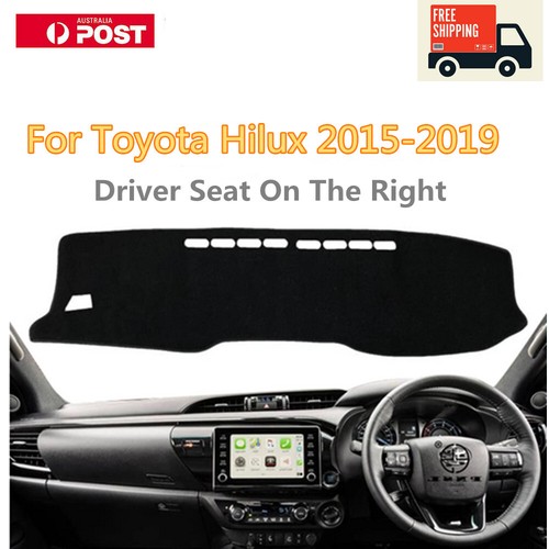 For Toyota Hilux 2015-2019 Car Dashboard Cover Dashmat Mat Pad Sun ...