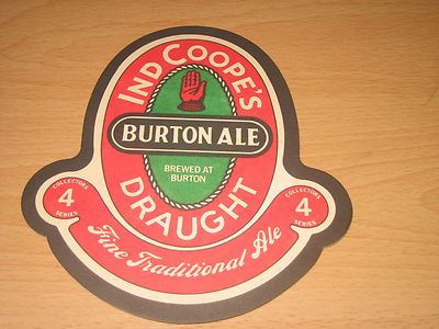 VINTAGE IND COOPE'S BEER MAT / No 4 IN SERIES - BURTON ALE -- | eBay UK