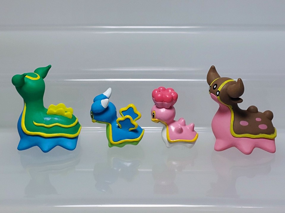 Gastrodon Shellos Pokemon Figure Set Yoshinoya Pokemori & Bandai P02 1 ...