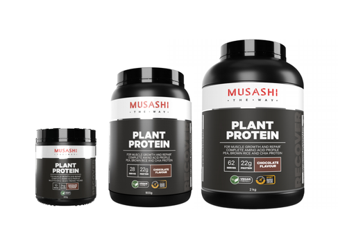 New Musashi Plant Protein Chocolate 320g 900g 2KG All Size | eBay Australia