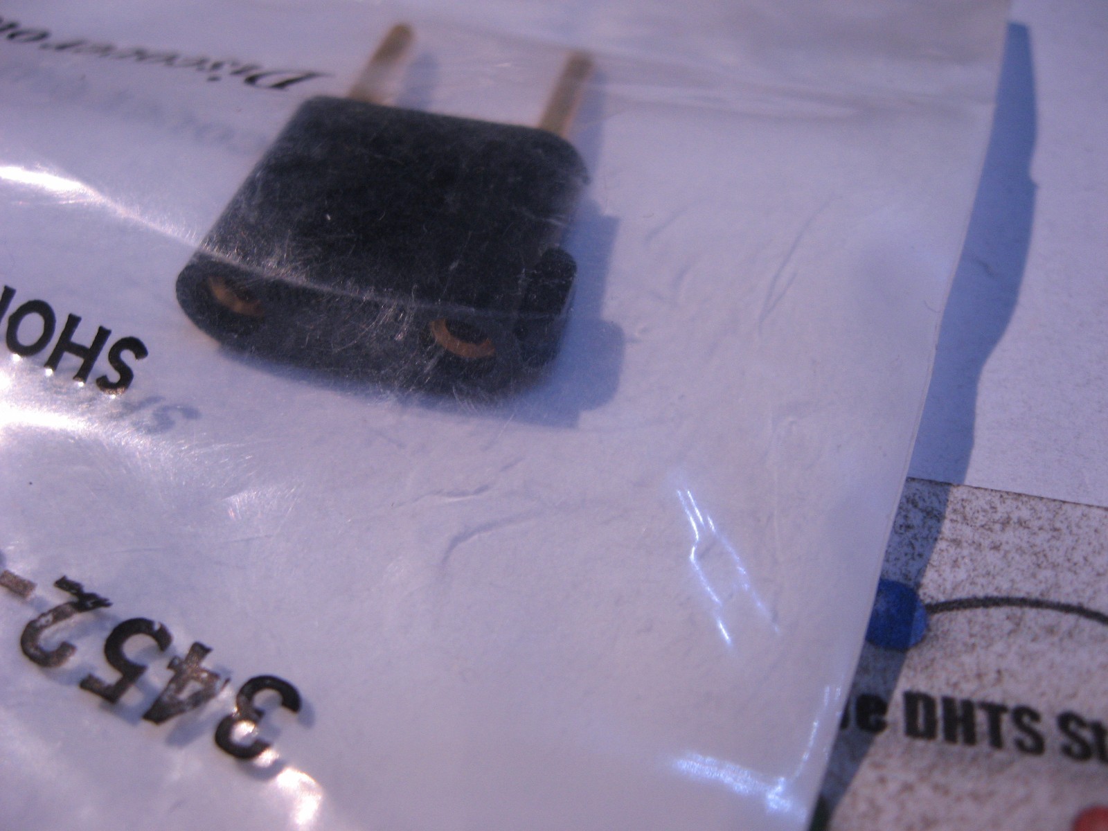 Shorting Bar ITT Pomona 3452-0 9326-EF Test Cable Black Plastic - NOS ...