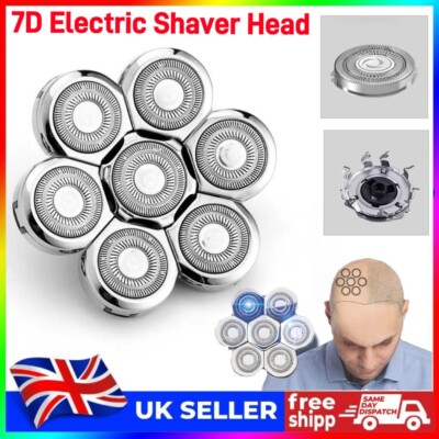 7D Electric Shavers Replacement Heads for Electric Razors Shaver ...