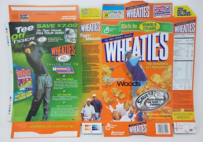 Tiger Woods - Wheaties Cereal Box - F/S BUF | eBay