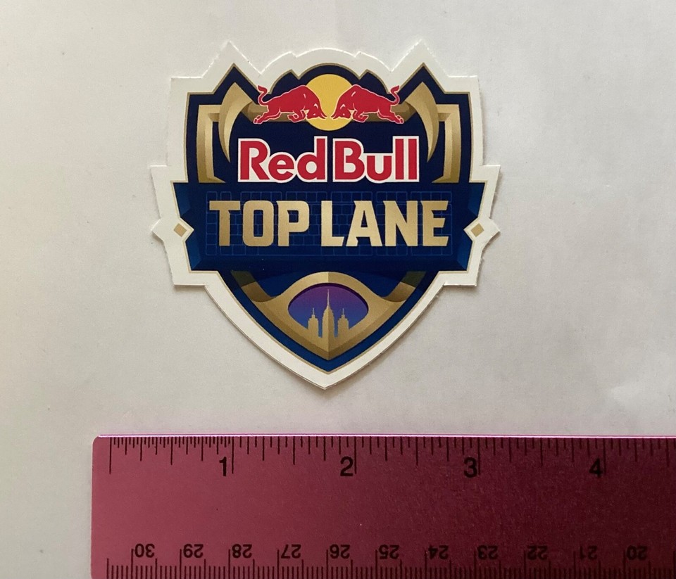 Red Bull/Top Lane stickers decals | eBay