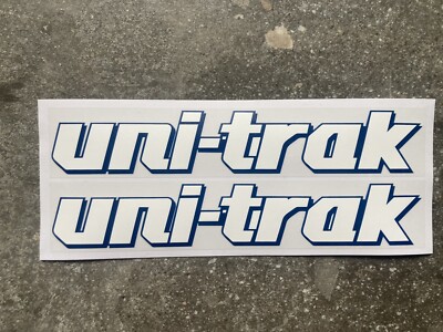 kawasaki KX80 1989 Uni-Trak Swing-arm Decal Set/ Sticker Set On CLEAR ...