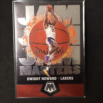 DWIGHT HOWARD 2019-20 Panini Mosaic JAM MASTERS Insert #20 LOS ANGELES ...