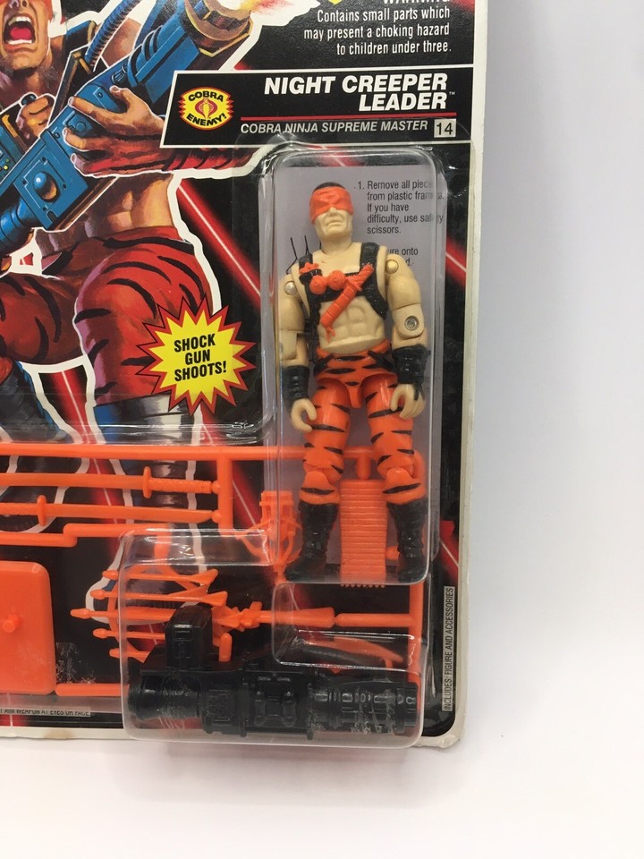 Hasbro G.I. Joe Battle Corps Night Creeper Leader Figure 1992 New ...