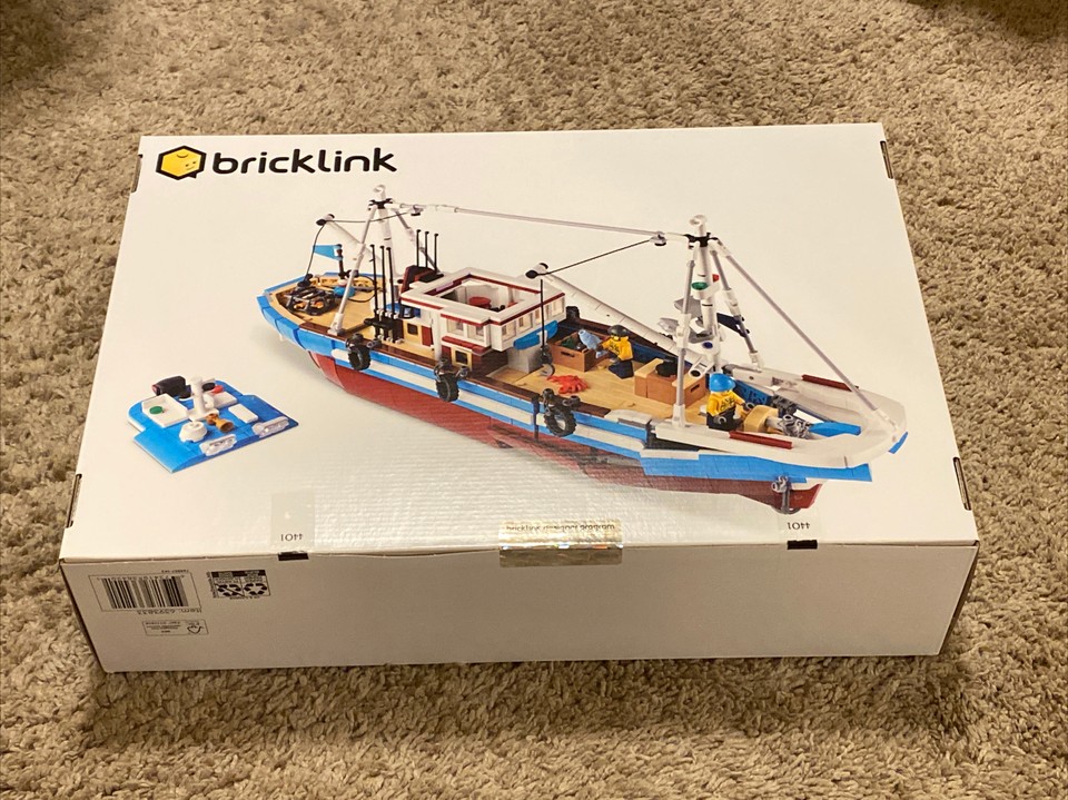 Lego Bricklink Designer Program Great Fishing Boat Brand New Sealed Set ...