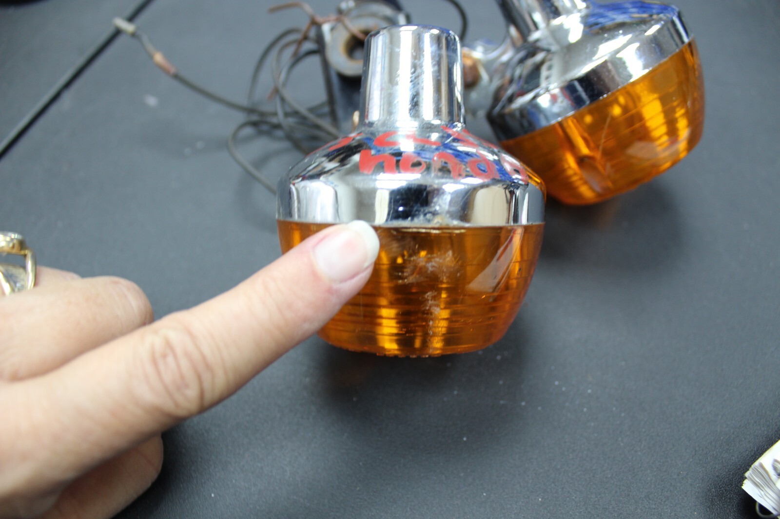 Honda CL350 turn signal, blinker, winker | eBay