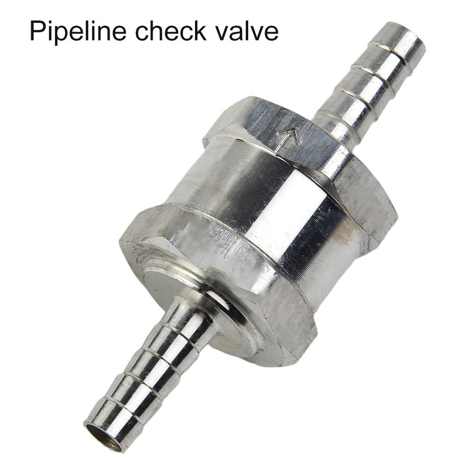 Non-Return Valve Single Way Inline 6/8/10/12mm Fuel Air Water Pipe Tube ...