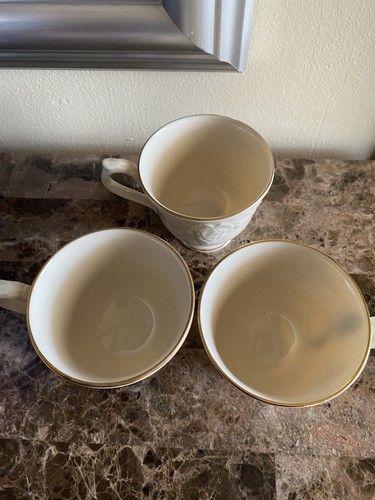 LENOX FRUITS OF LIFE THREE COFFEE/TEA CUPS FREE SHIP | eBay