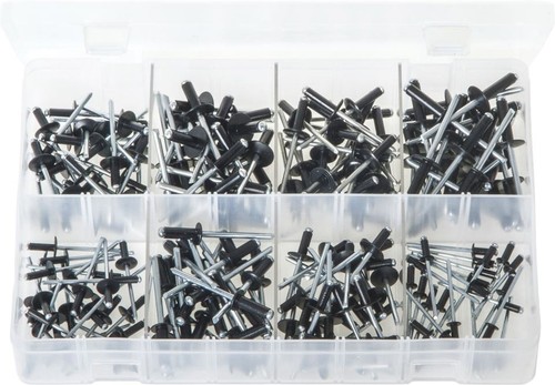 Assortment Box of 200 Black Rivets Fast Free Shipping AB112 | eBay UK