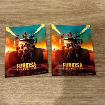 Mad Max Furiosa Movie Sticker Japan Limited Edition Collectible ...