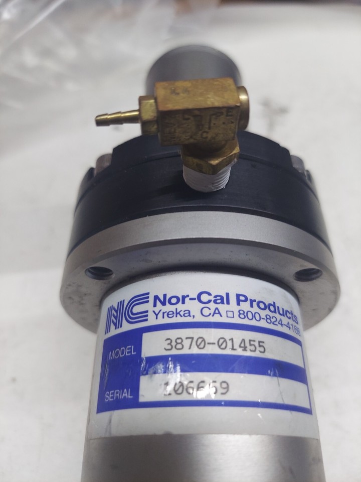 AMAT 3870-01455 Nor-Cal Pneumatic Isolation Vacuum Valve MAKE OFFER ...