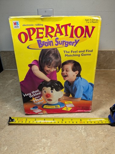 Vintage Milton Bradley Operation Brain Surgery Game Electronic | eBay