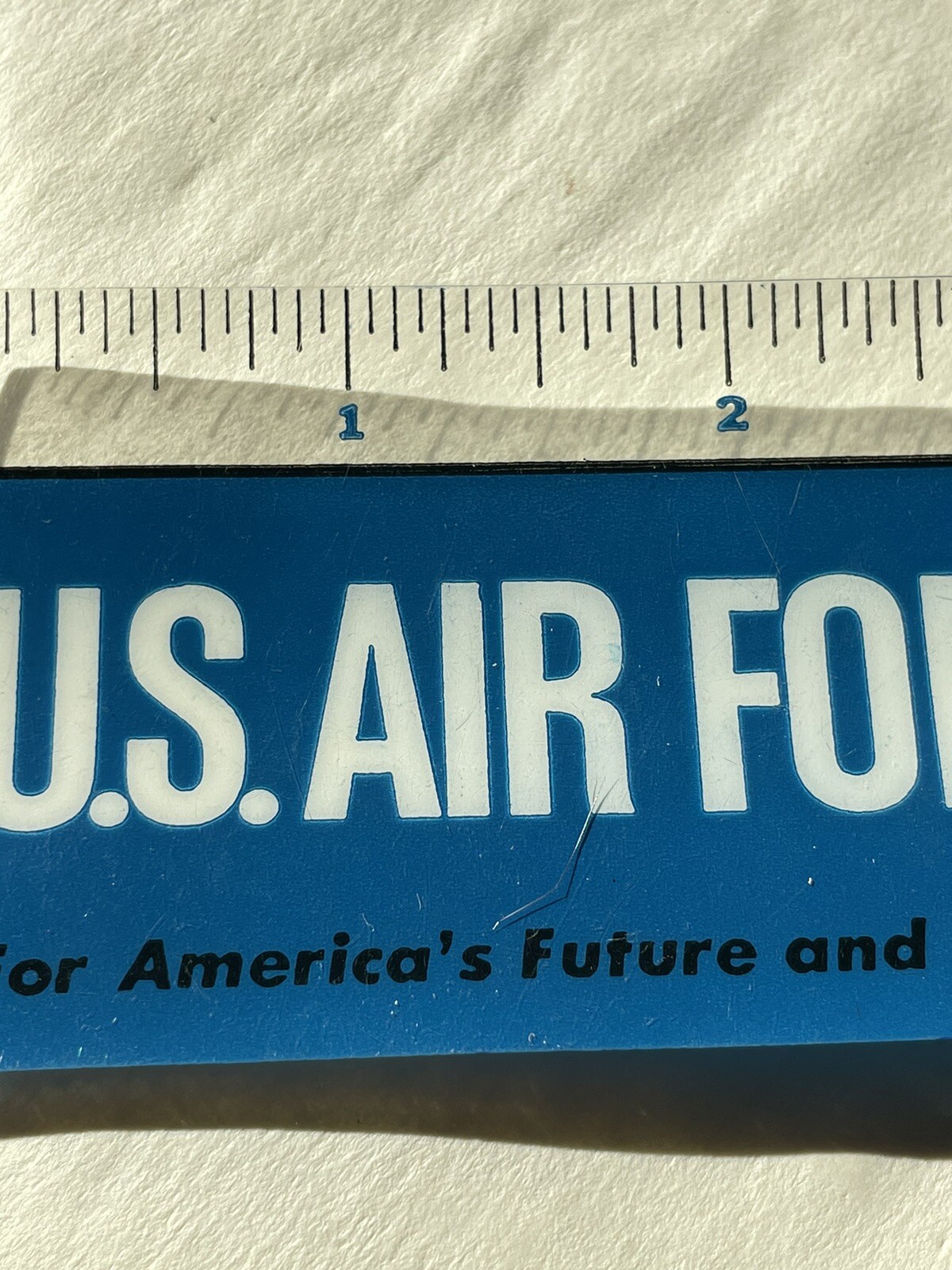 Vintage USAF 6” Ruler Boeing B-47 Stratojet Image Join The Aerospace ...