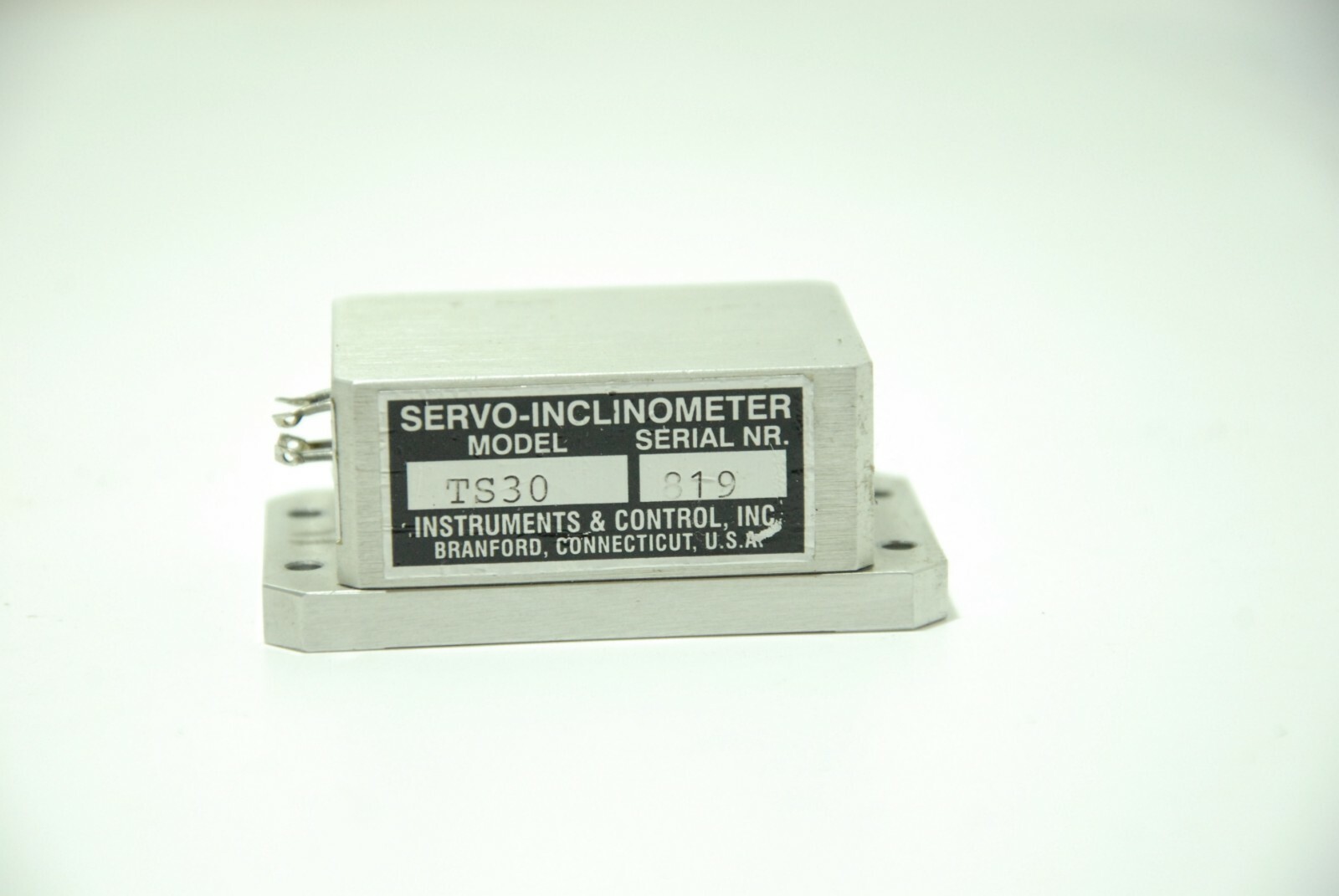Instruments & Control Servo-Inclinometer TS30 | eBay