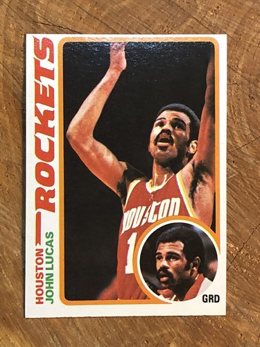 1978-79 Topps Basketball John Lucas #106 NM-MT *Set Break* Houston ...