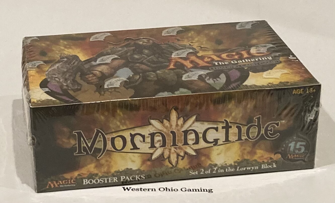 Magic The Gathering Morningtide Booster Pack Box NEW READ MTG Lorwyn ...