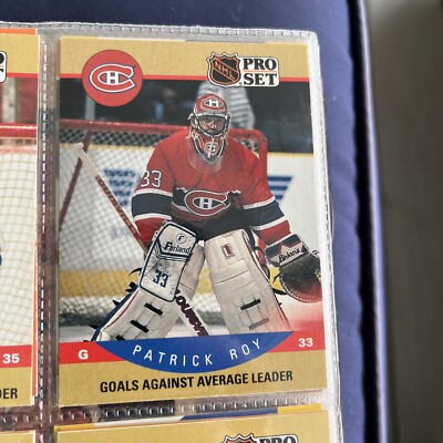 1990-91 Pro Set Hockey Card Patrick Roy Montreal Canadiens #399 | eBay