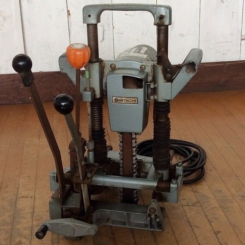 Hitachi Chain Mortiser BC21SA (AA030) Good Work.cond. w/18mm chain/038 ...