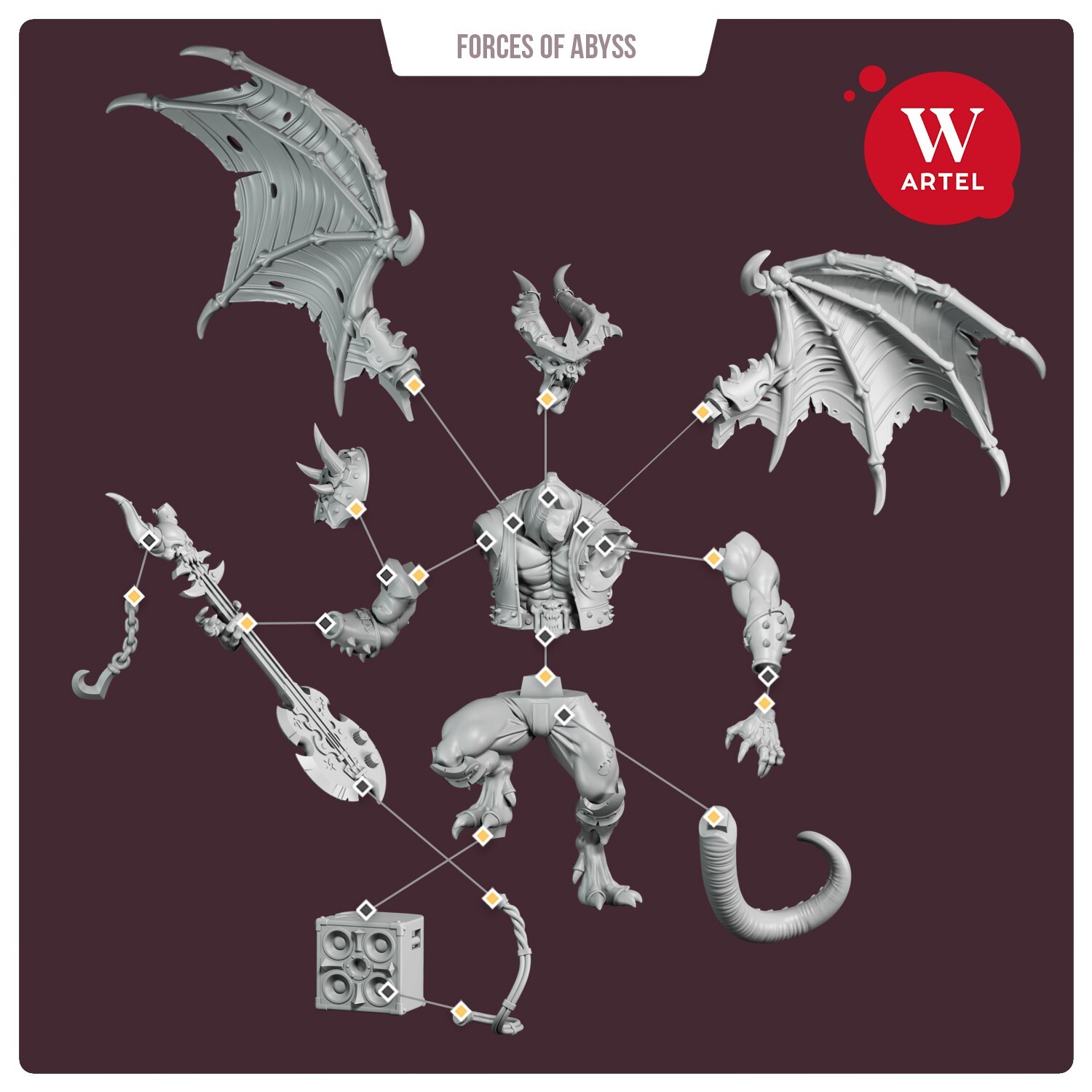 Uddy the Legend Artel W Khorne Berzerkers Chaos Daemon Demon Prince ...